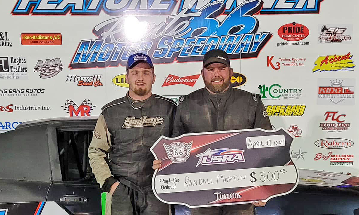 Route 66 Motor Speedway - Westover wins Route 66 Motor Speedway opener