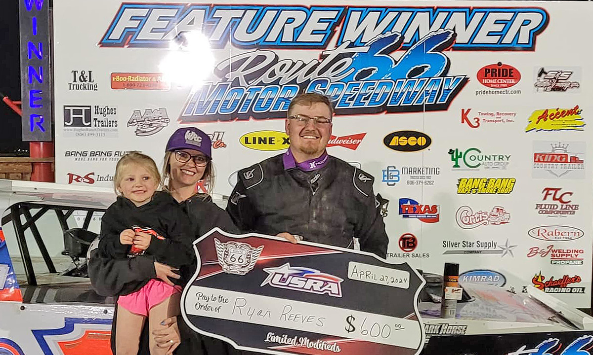 Route 66 Motor Speedway - Westover wins Route 66 Motor Speedway opener